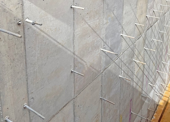 Jobsite Formwork - Fiberglass Tie Applications