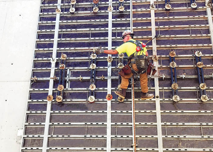 Jobsite Formwork - EZ-CLAMP 1500 forming system